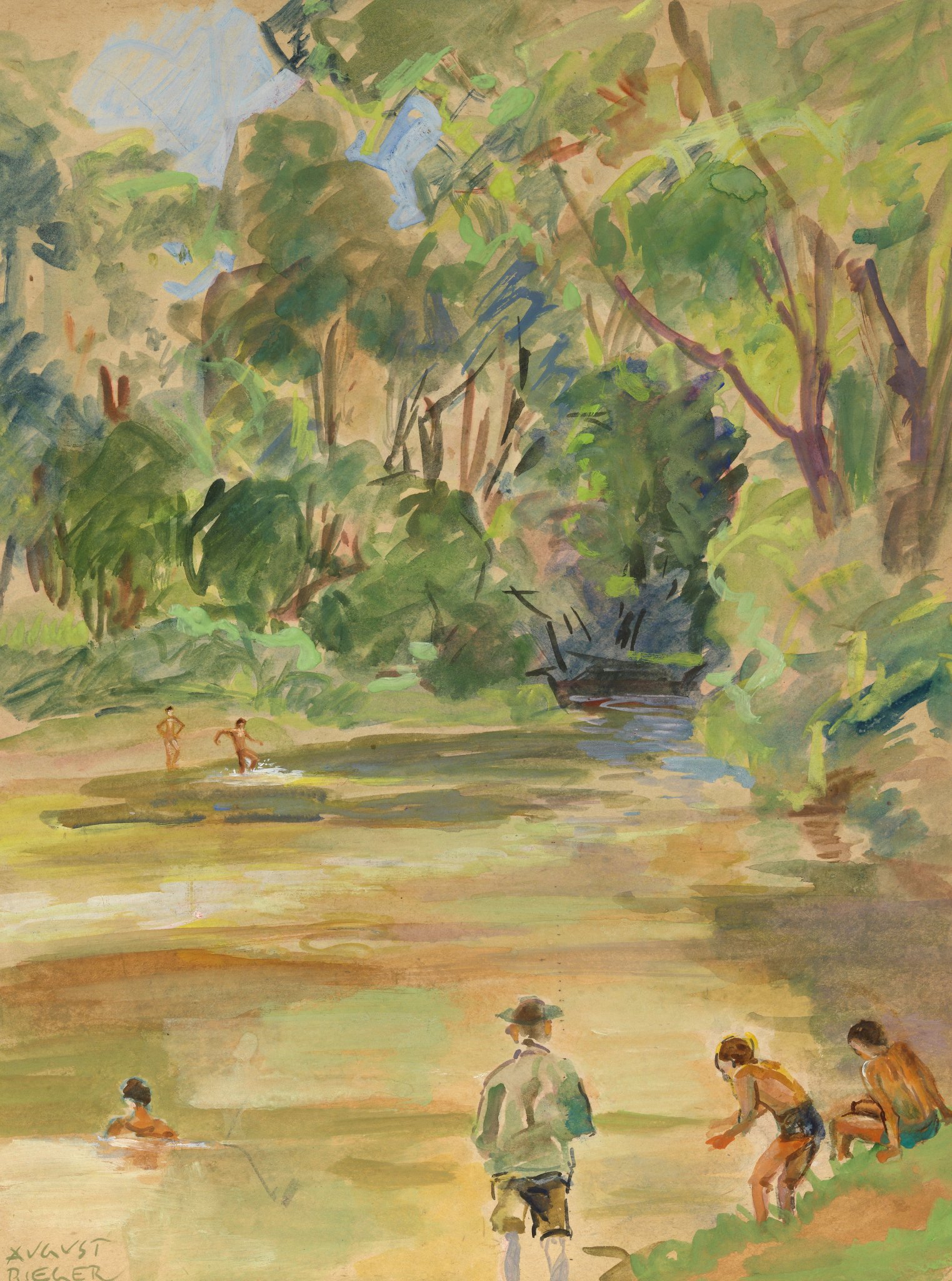 August Rieger - Die Autodidakt der Klassischen Moderne | Kunstkaufen.at