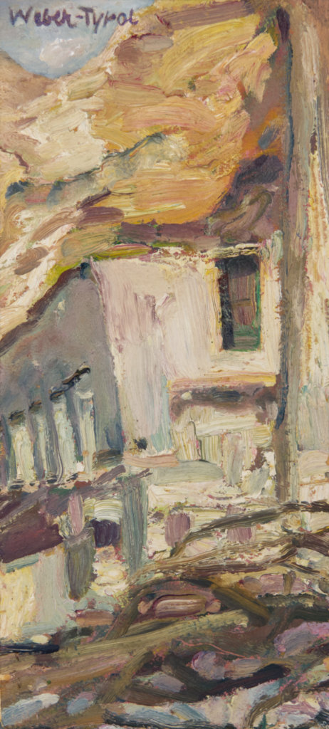 Hans Weber-Tyrol - Berghof in Tirol - Gemälde | Kunstkaufen.at