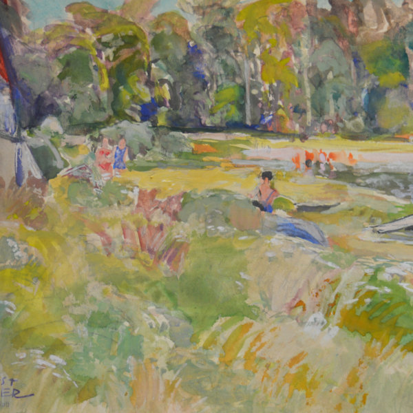 August Rieger Werke | Gemälde & Aquarelle | Kunstkaufen.at