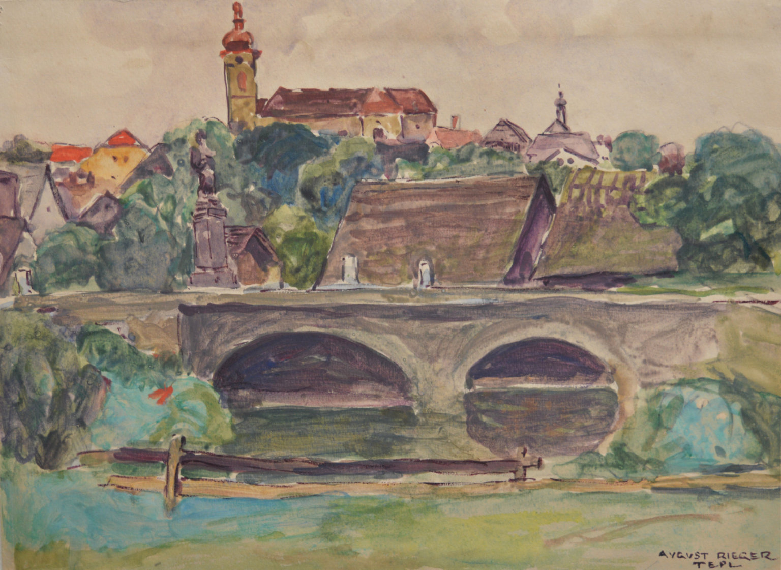 August Rieger - Die Autodidakt der Klassischen Moderne | Kunstkaufen.at