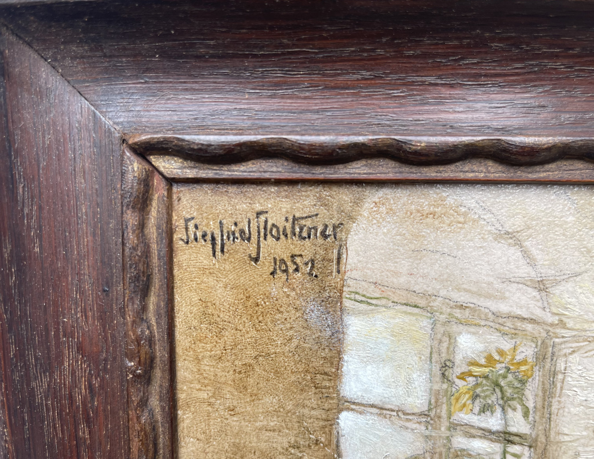 Siegfried Stoitzner - In der Stube - Gemälde | Kunstkaufen.at